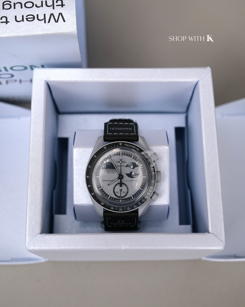 Omega Swatch Mission to Earth Phase – Shop with K